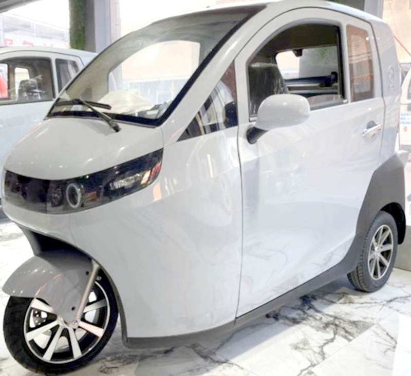 China Enclosed The Elderly Electric Cabin Tricycle with Covered EEC L2e ...